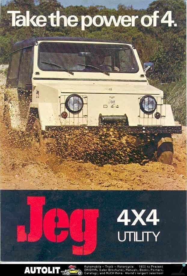 JEG Brasilian VW Jeep - bid now