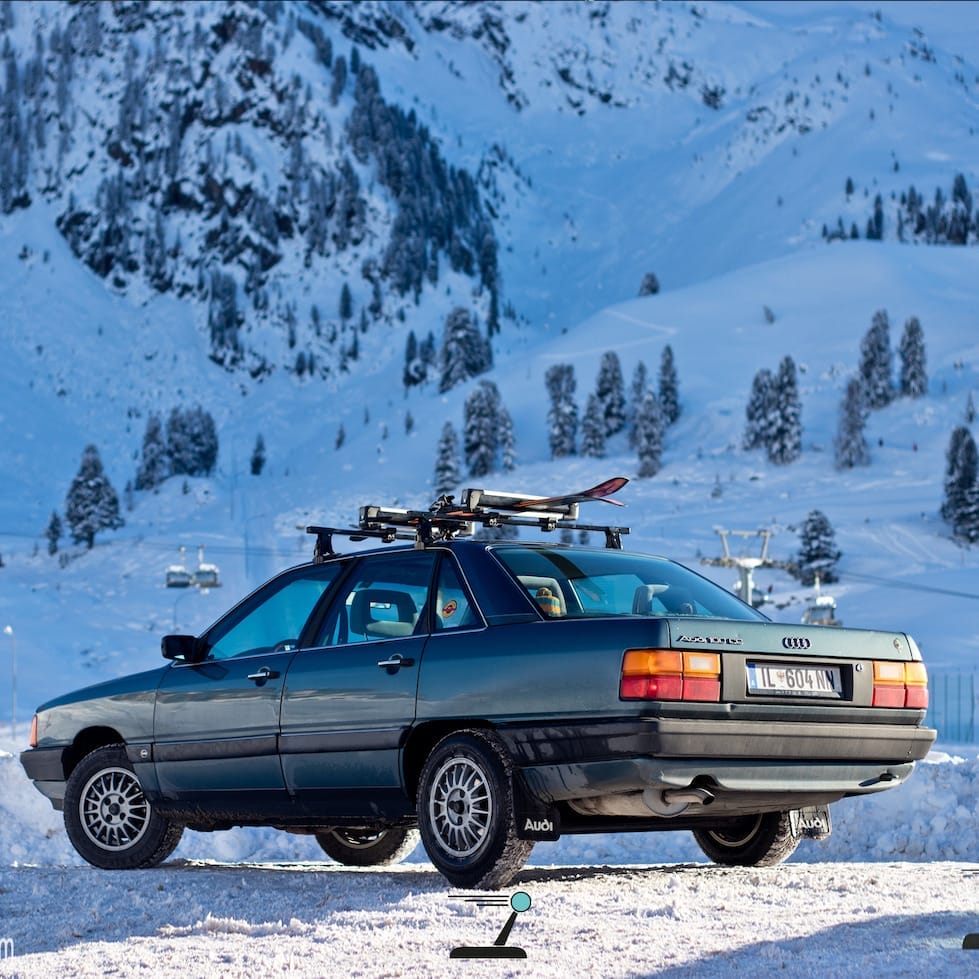 Audi 100 C3 - Winter Car